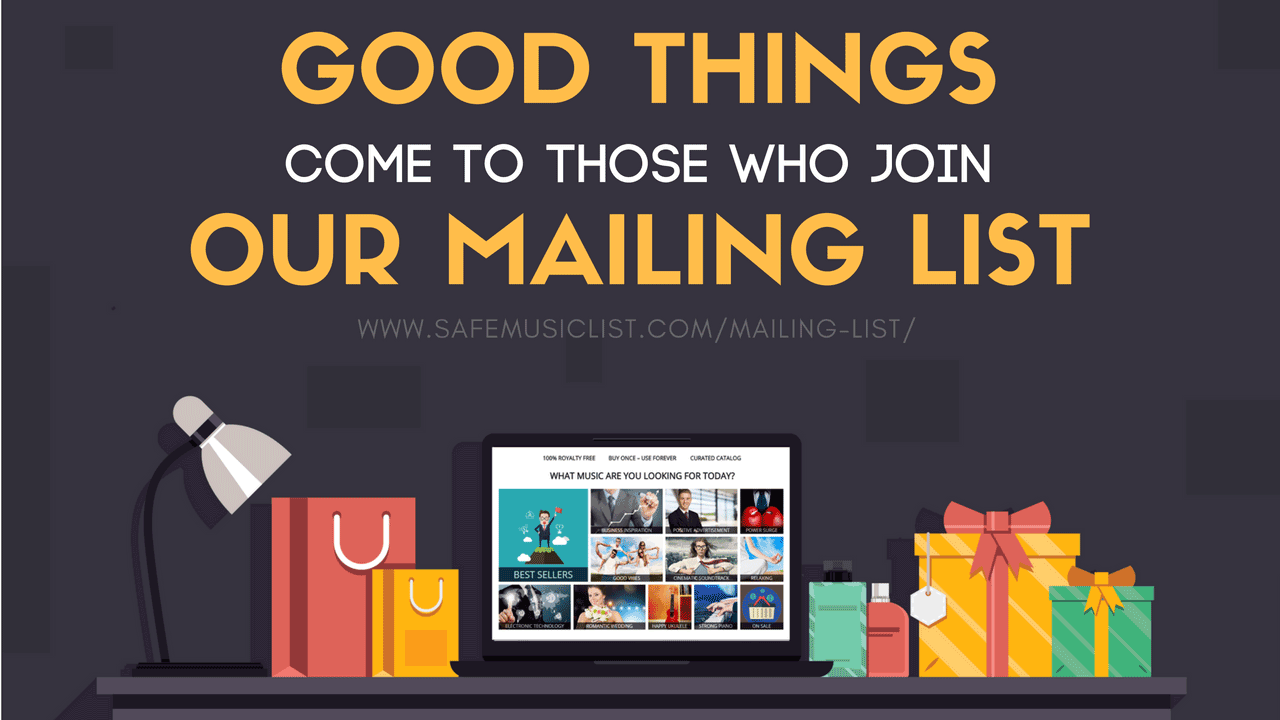 Good Things Come To Those Who Join Our Mailing List